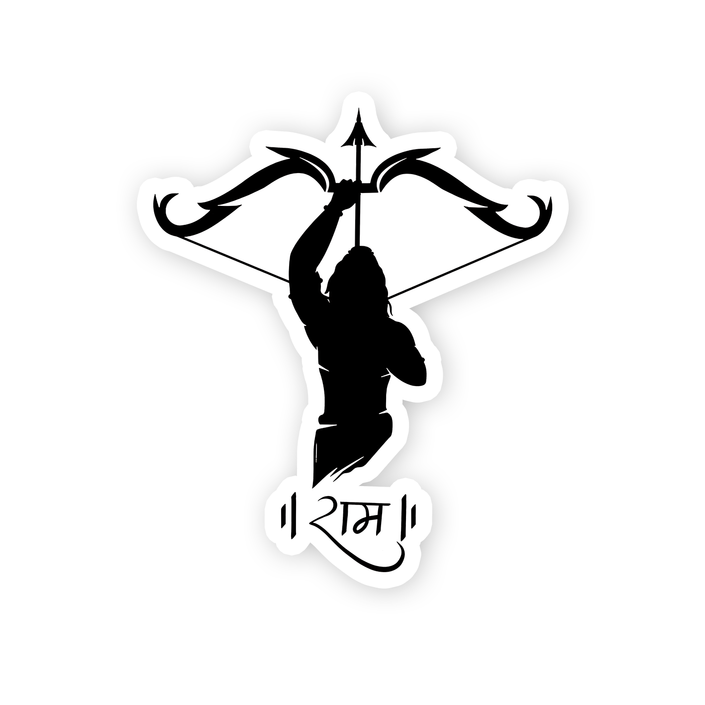 Lord Rama Sticker – sticckiz.com