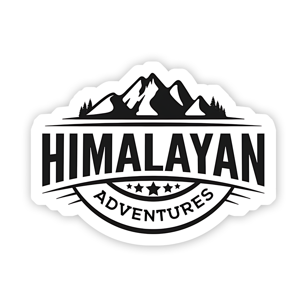 Himalayan Adventures Sticker – sticckiz.com