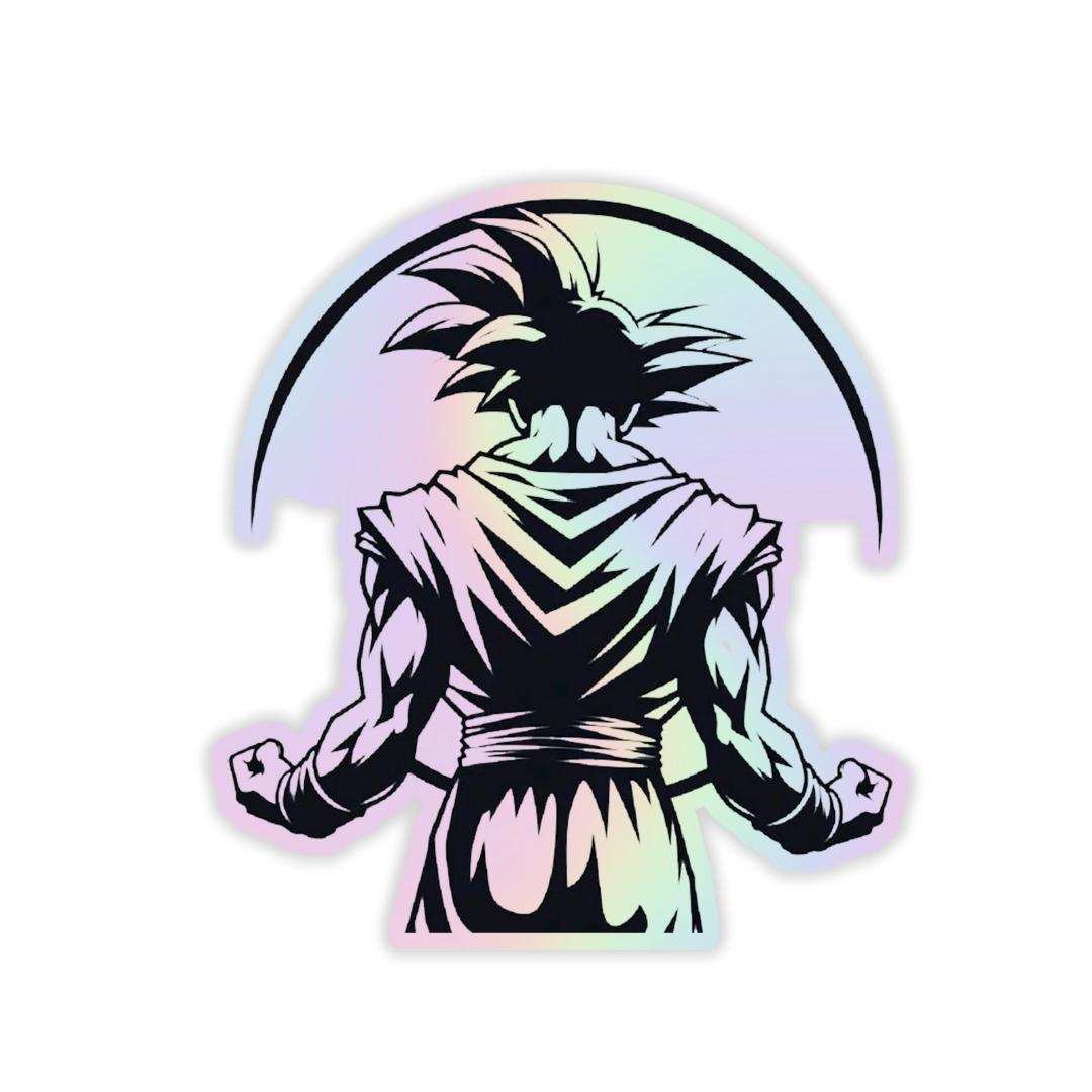 Son Goku Holographic Sticker – sticckiz.com