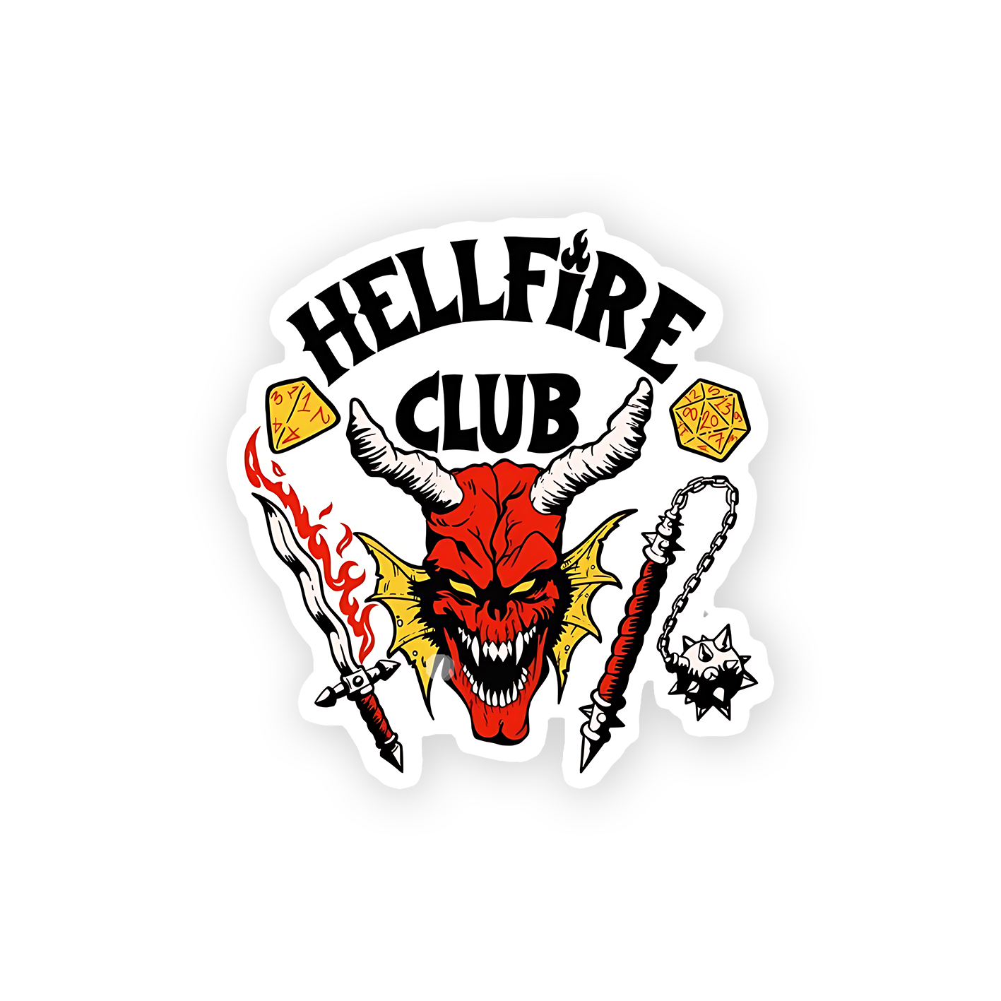 Hellfire club Sticker – sticckiz.com
