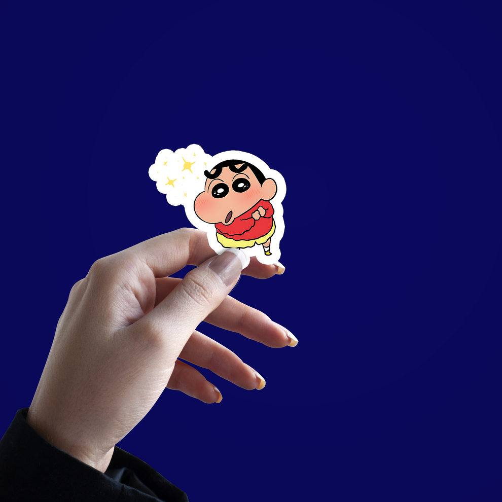 Shinchan cute Sticker – sticckiz.com