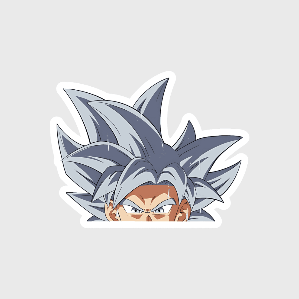 Goku ultra instinct Sticker – sticckiz.com