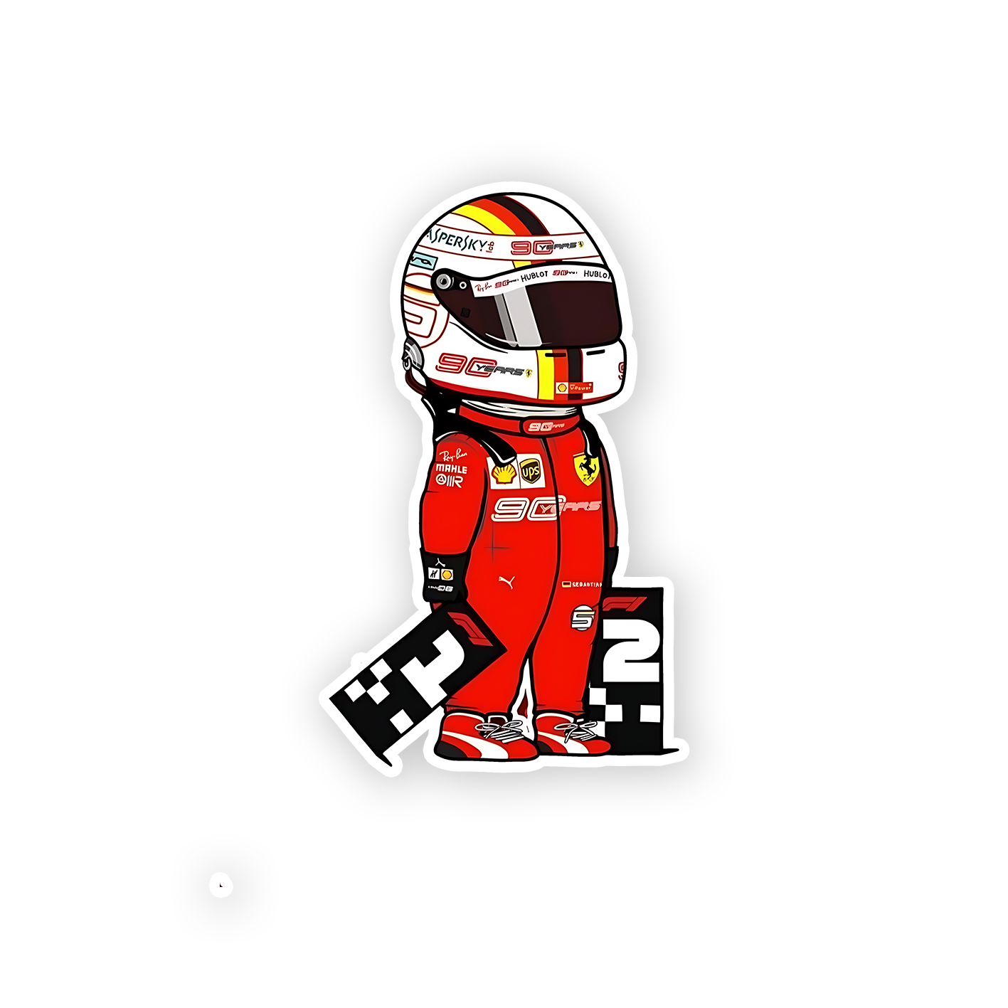 Charles Leclerc Sticker – sticckiz.com